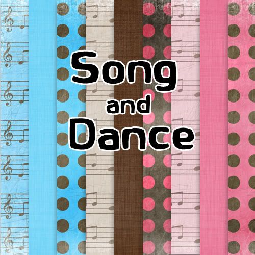 Song and Dance Digital Scrapbooking Freebie | Digital Scrapbooking ...
