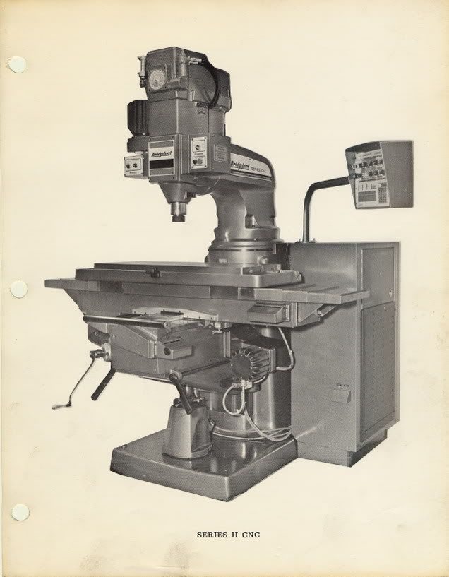 Bridgeport Series II Special- Value of manual vs CNC Bridgeport Series II Special- Value of manual vs CNC