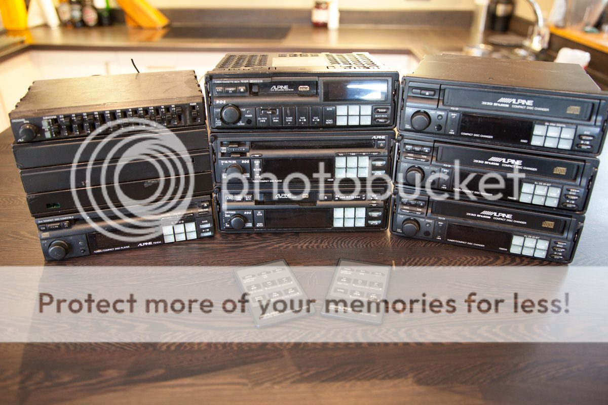 Alpine head units: Super high end audio - UNIQUE COLLECTION! | Retro Rides