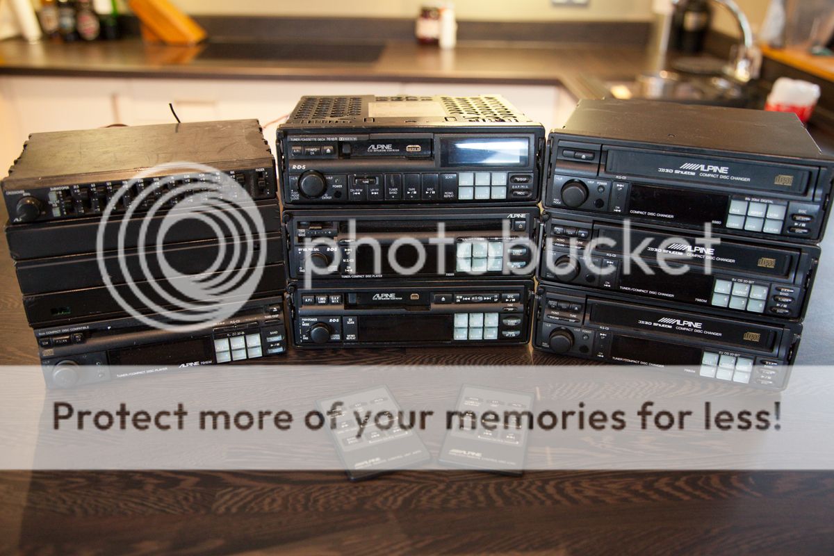 Alpine head units: Super high end audio - UNIQUE COLLECTION! | Retro Rides