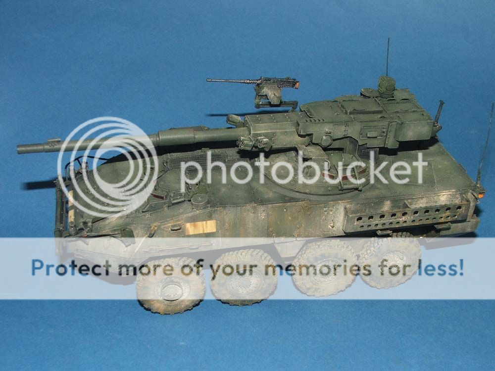STRYKER MGS 2nd Prototype - Ready for Inspection - Armour ...