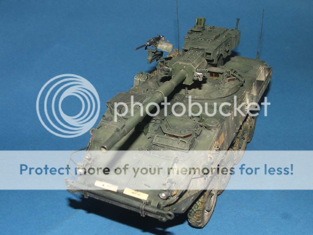 STRYKER MGS 2nd Prototype - Ready for Inspection - Armour ...