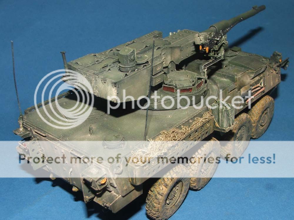 STRYKER MGS 2nd Prototype - Ready for Inspection - Armour ...