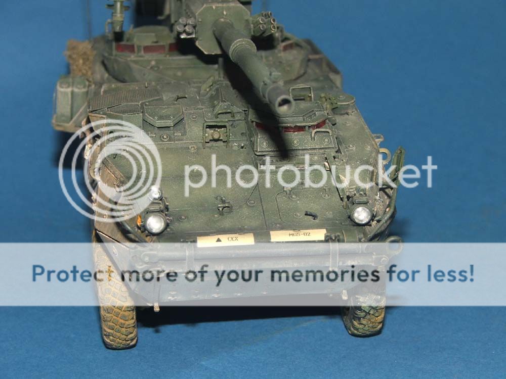 STRYKER MGS 2nd Prototype - Ready for Inspection - Armour ...