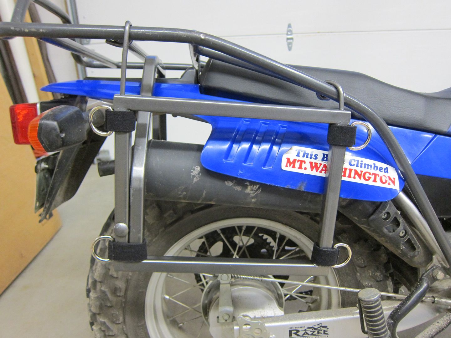 Wolfman Expedition Dry Bags on the TW200 | TW200 Forum