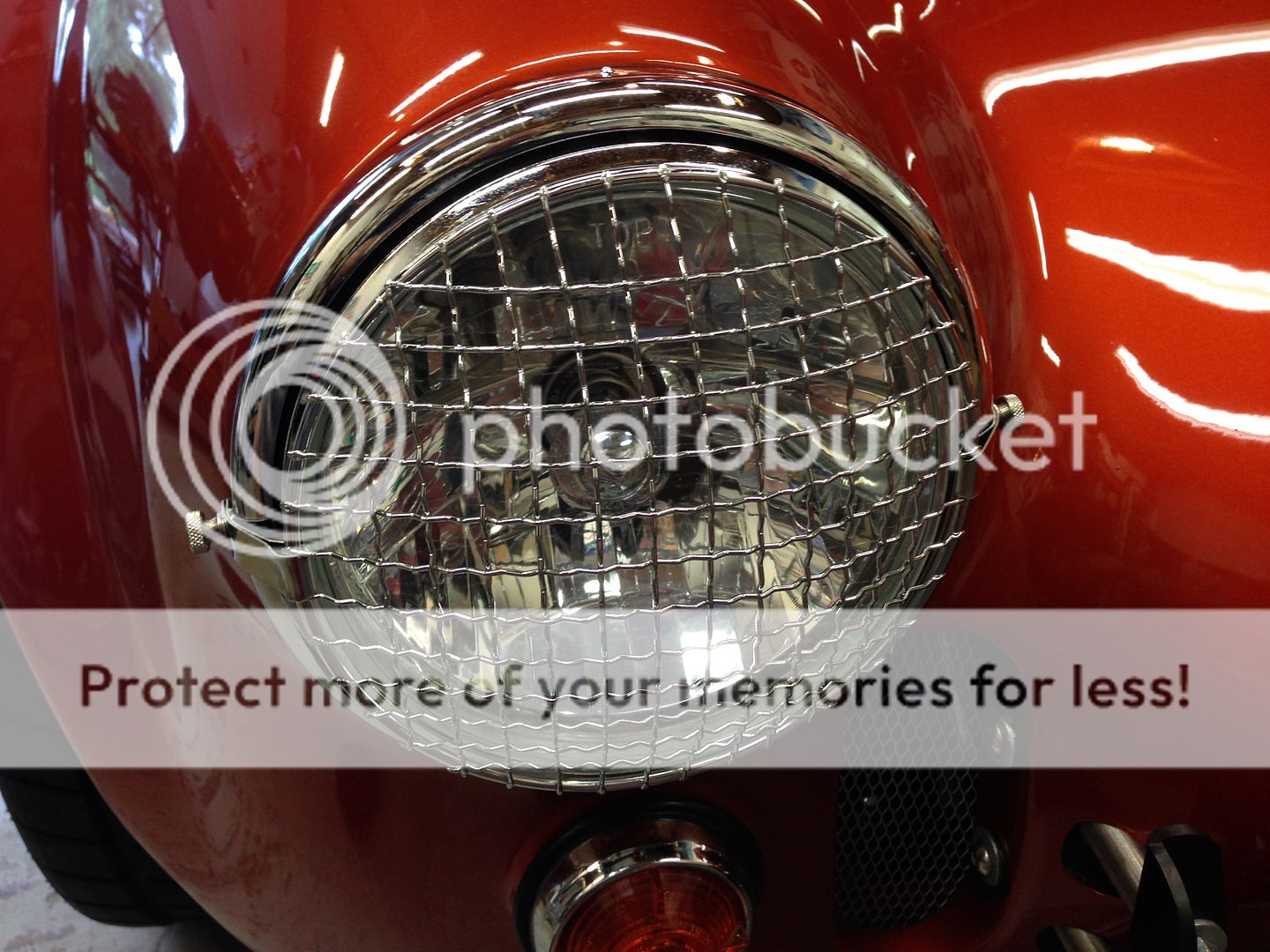 Original Style Headlamp Stone Guard Mounts