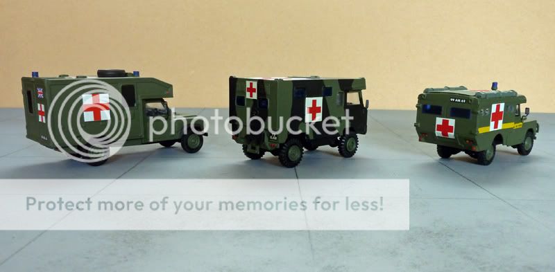 1:48 Land Rover Ambulances - Ready for Inspection - Armour ...