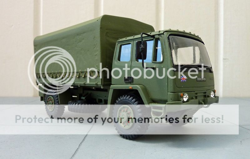 1:48 Leyland DAF Army 4-tonner - Ready for Inspection - Armour ...